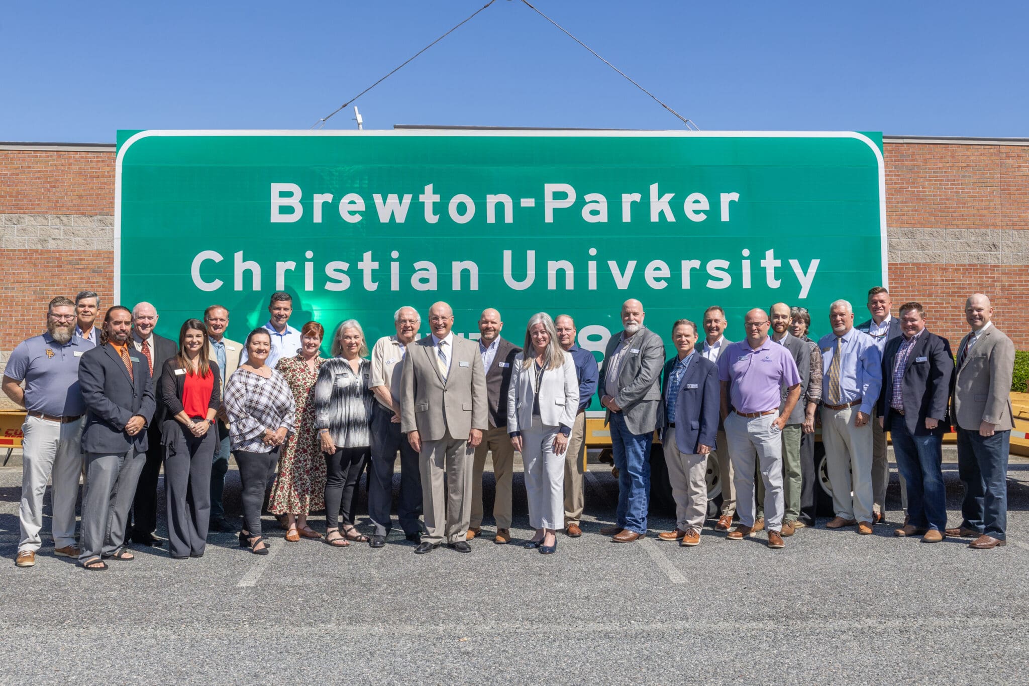 BPCU Marks Milestone with New Interstate Signage - Brewton-Parker ...